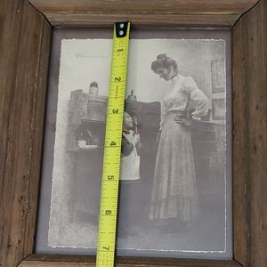 Unique Vintage | Wall Decor | Vintage Mom And Daughter Framed Black ...